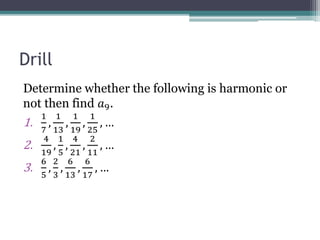 Lesson 6 - Harmonic and Fibonacci Sequence.pptx