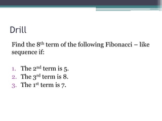 Lesson 6 - Harmonic and Fibonacci Sequence.pptx