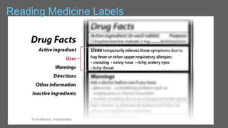 Lesson 6 importance of reading product labels | PDF