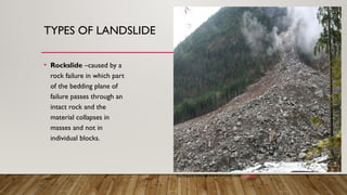 lesson 6- Landslide hazards (Disaster risk reduction RRR)pptx | PPTX