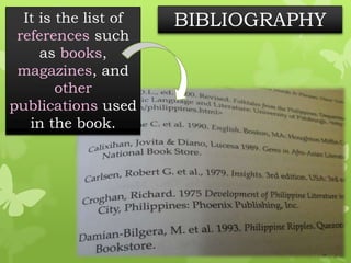 Lesson 6 parts of a book | PPTX