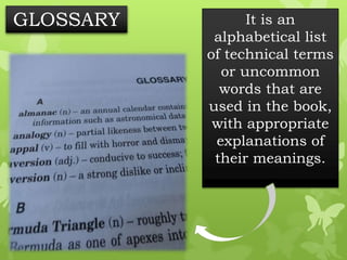 Lesson 6 parts of a book | PPTX