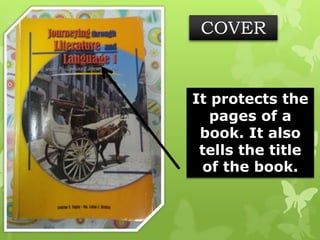 Lesson 6 parts of a book | PPTX