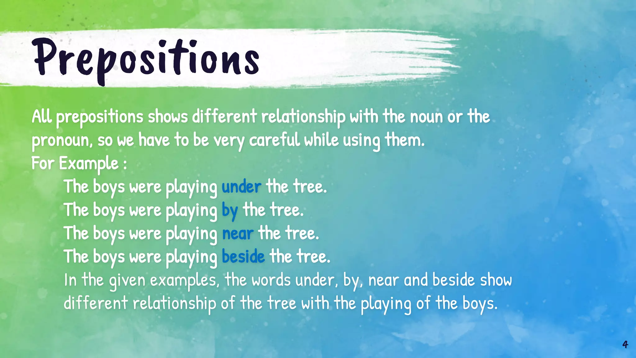 Prepositions | PPT
