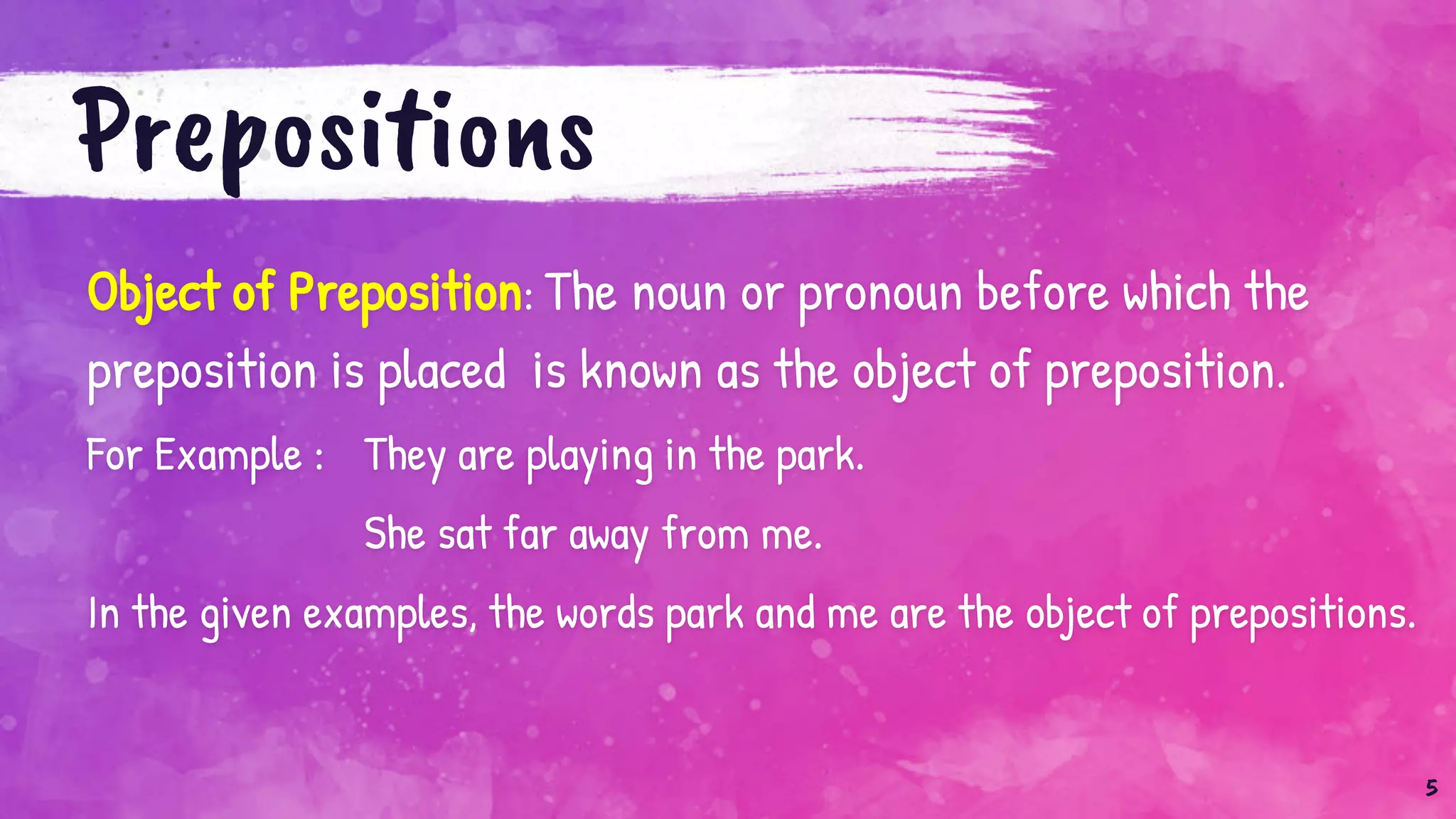 Prepositions | PPT
