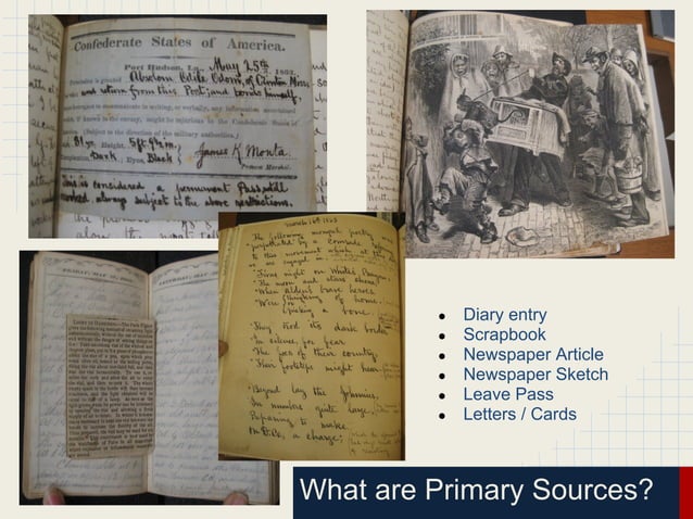 Lesson 6 primary sources | PDF