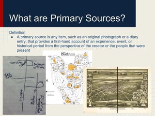 Lesson 6 primary sources | PDF