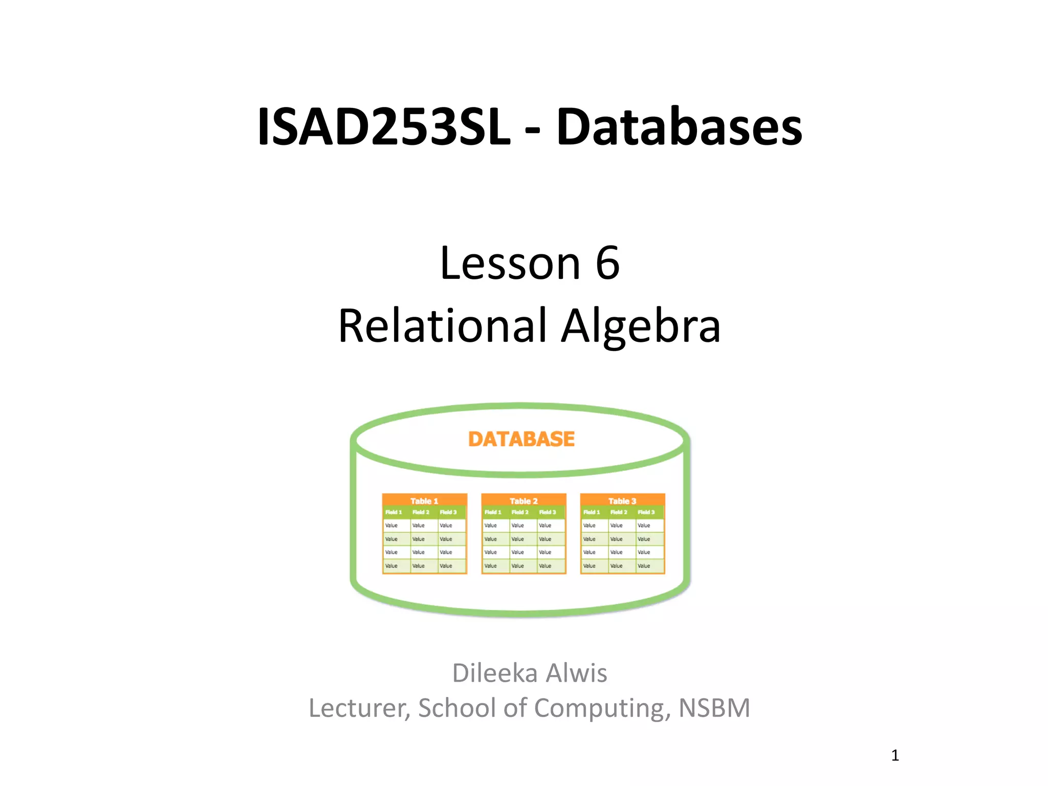 Lesson 6 - Relational Algebra.pdf