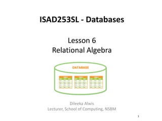 Lesson 6 - Relational Algebra.pdf