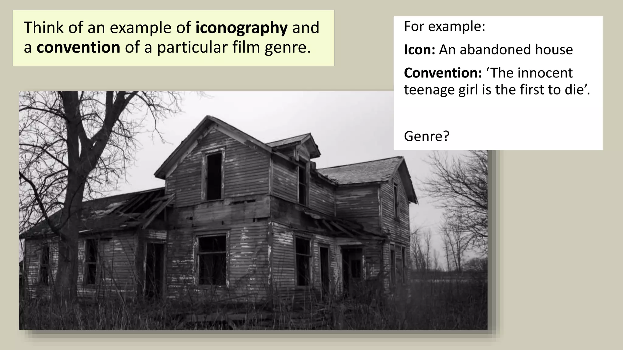 Representation and genre | PPTX