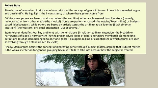 Representation and genre | PPTX | Genres