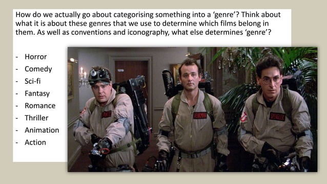 Representation and genre | PPTX | Genres