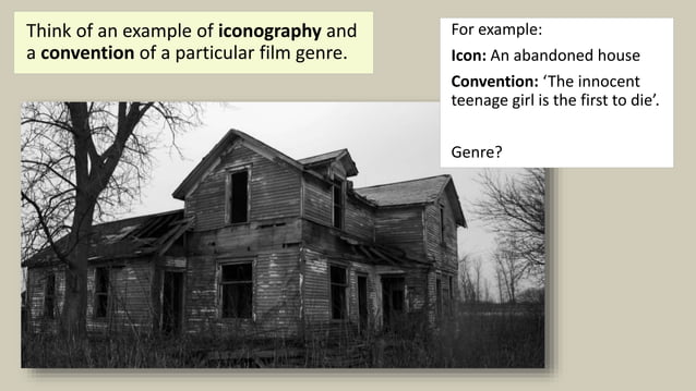 Representation and genre | PPTX | Genres