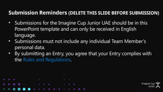 Imagine Cup Junior UAE 2025-2026: AI for Good Project Submission ...