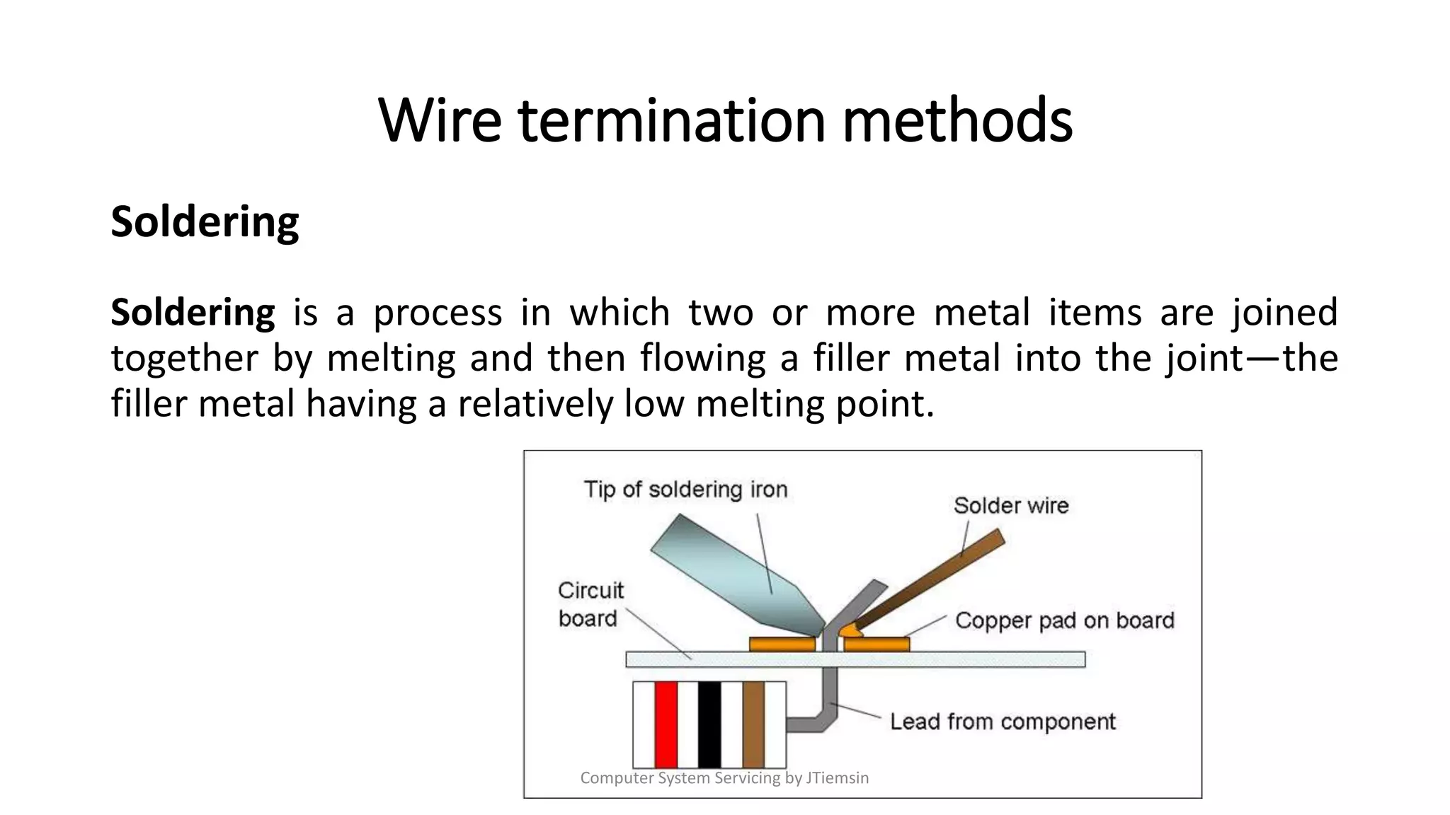 Lesson 6 - TERMINATING AND CONNECTING ELECTRICAL WIRING AND ELECTRONICS ...