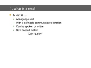 Text Types | PPT
