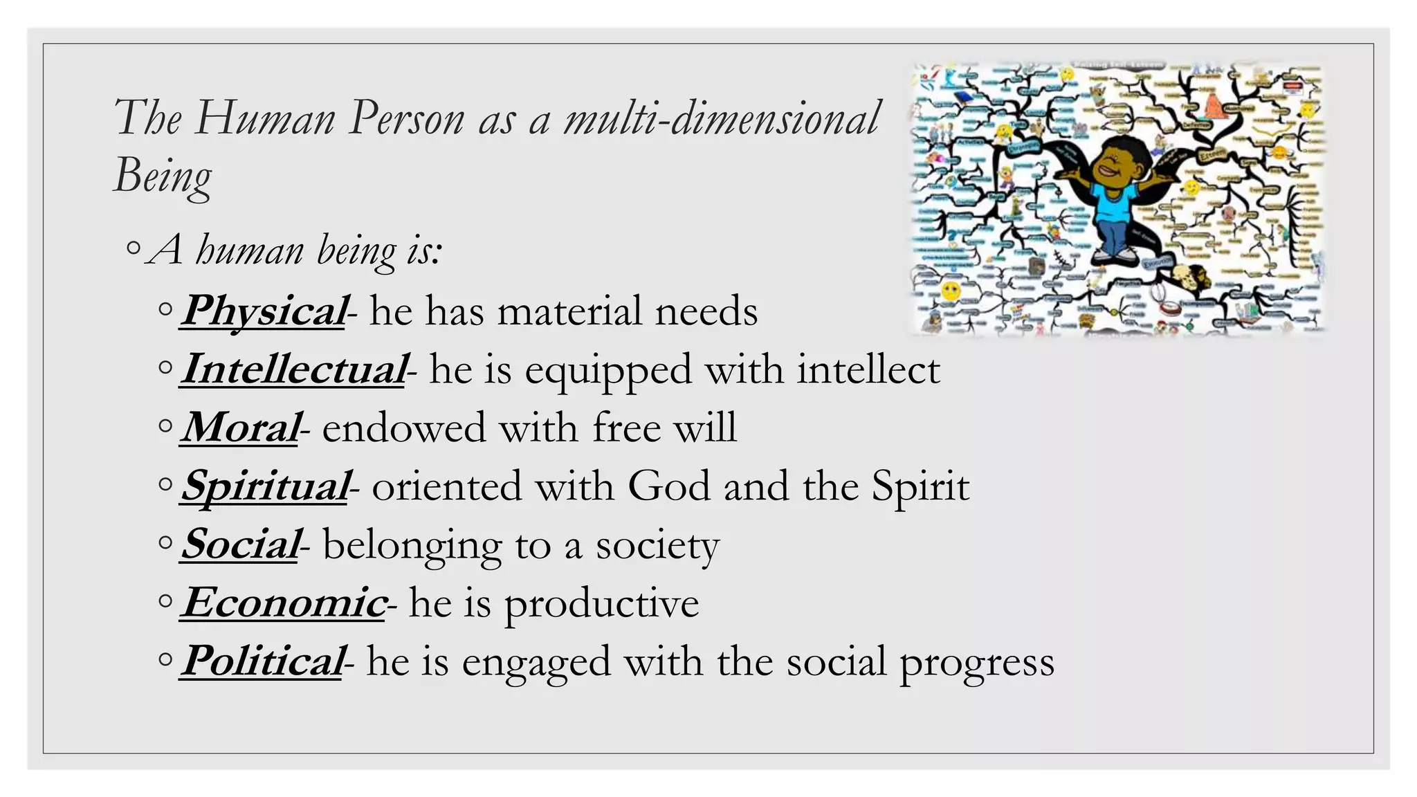 The Human Person | Introduction to the Philosophy of the Human Person ...