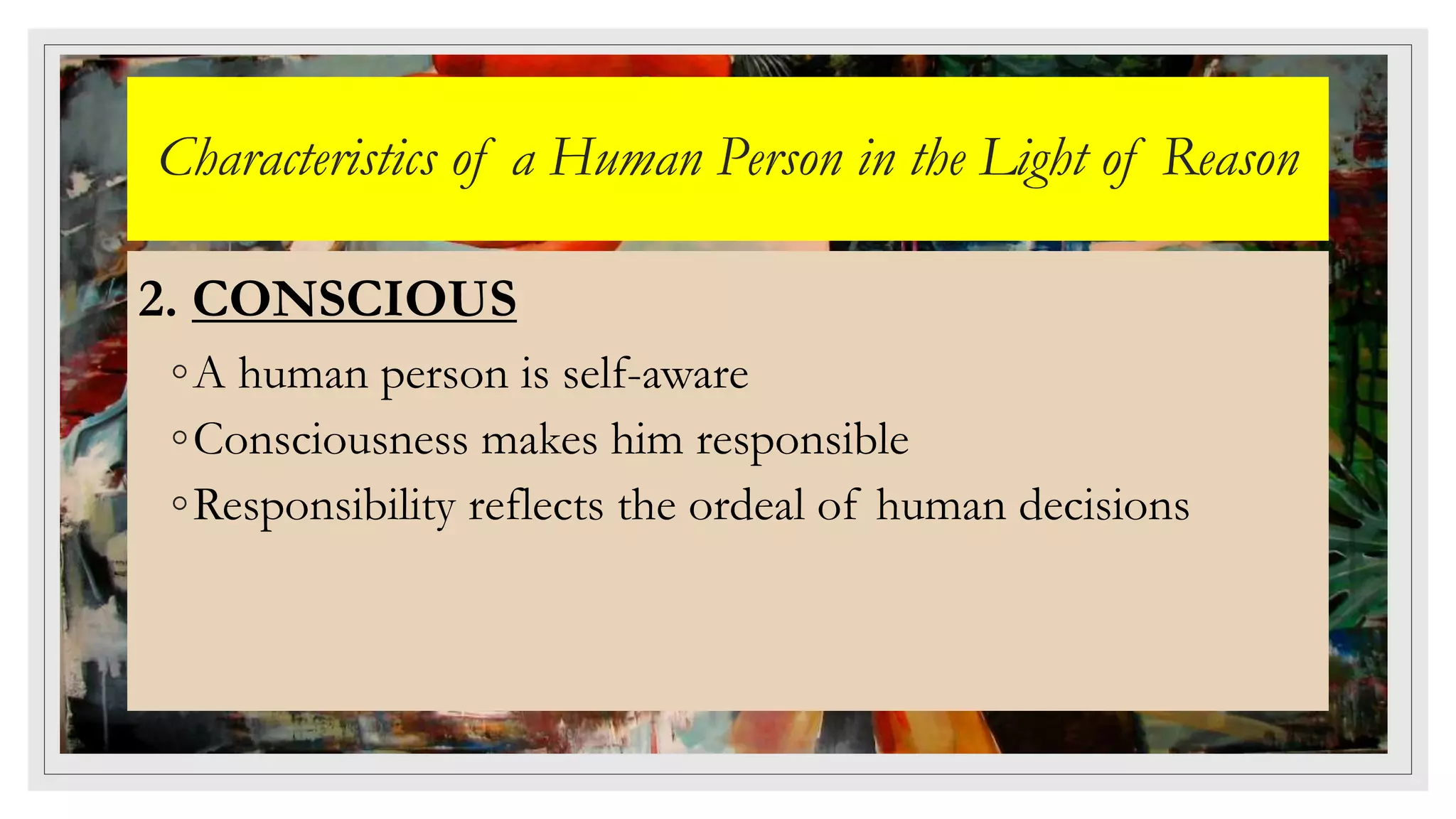 The Human Person | Introduction to the Philosophy of the Human Person ...