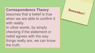 Lesson 6- Theories of Truth - for hand outs.pdf
