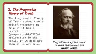 Lesson 6- Theories of Truth - for hand outs.pdf | Physics | Science