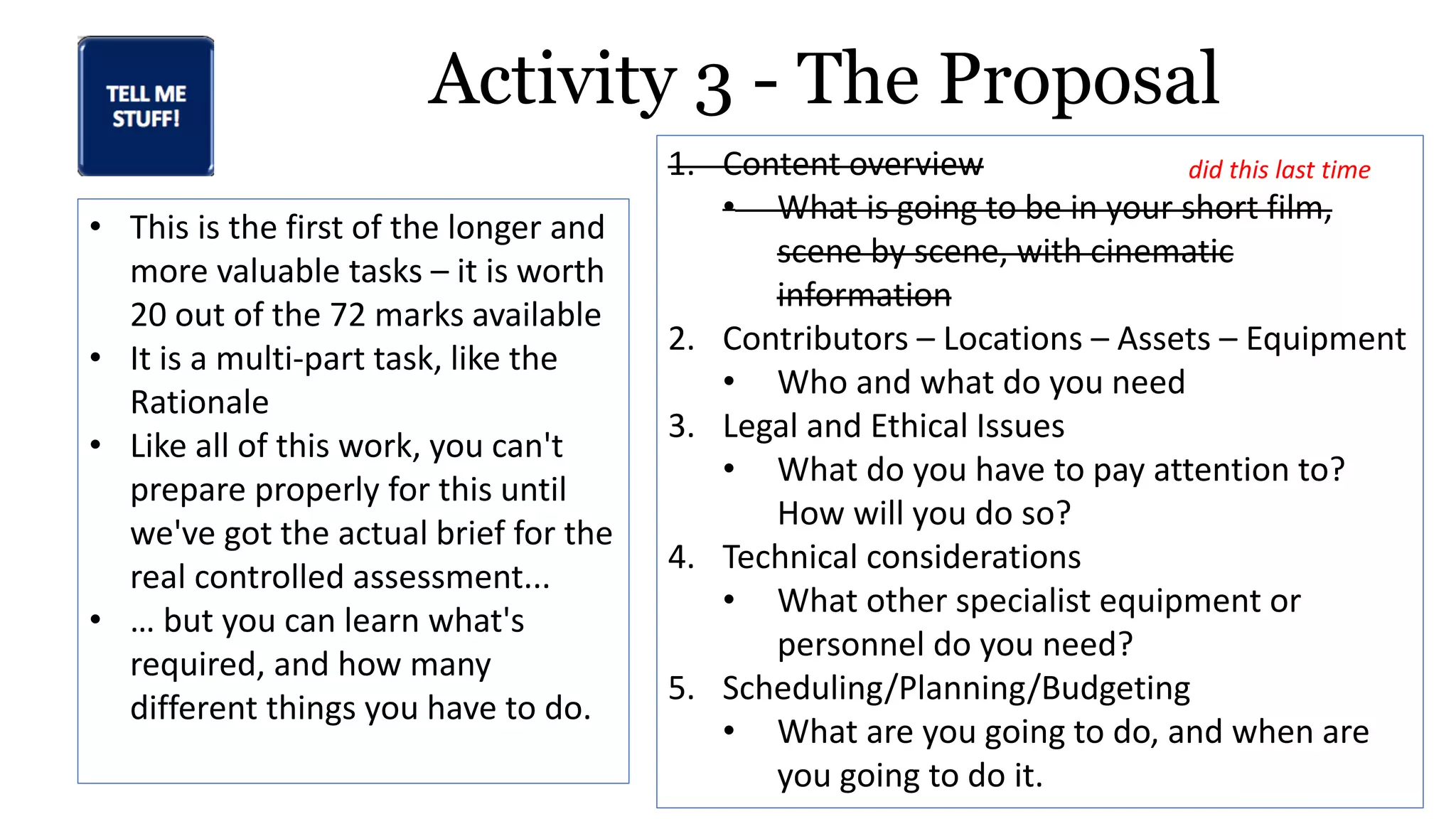 Lesson 6 the proposal part 2 | PPT