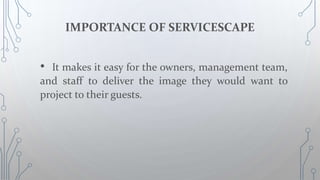Lesson 6- The Servicescape.pptx QUALITY SERVICE | PPTX