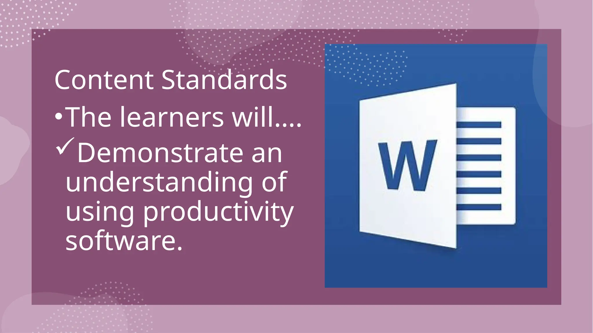Grade 7 ICT Lesson 6 - Word Processing Software (Page Break, Auto ...