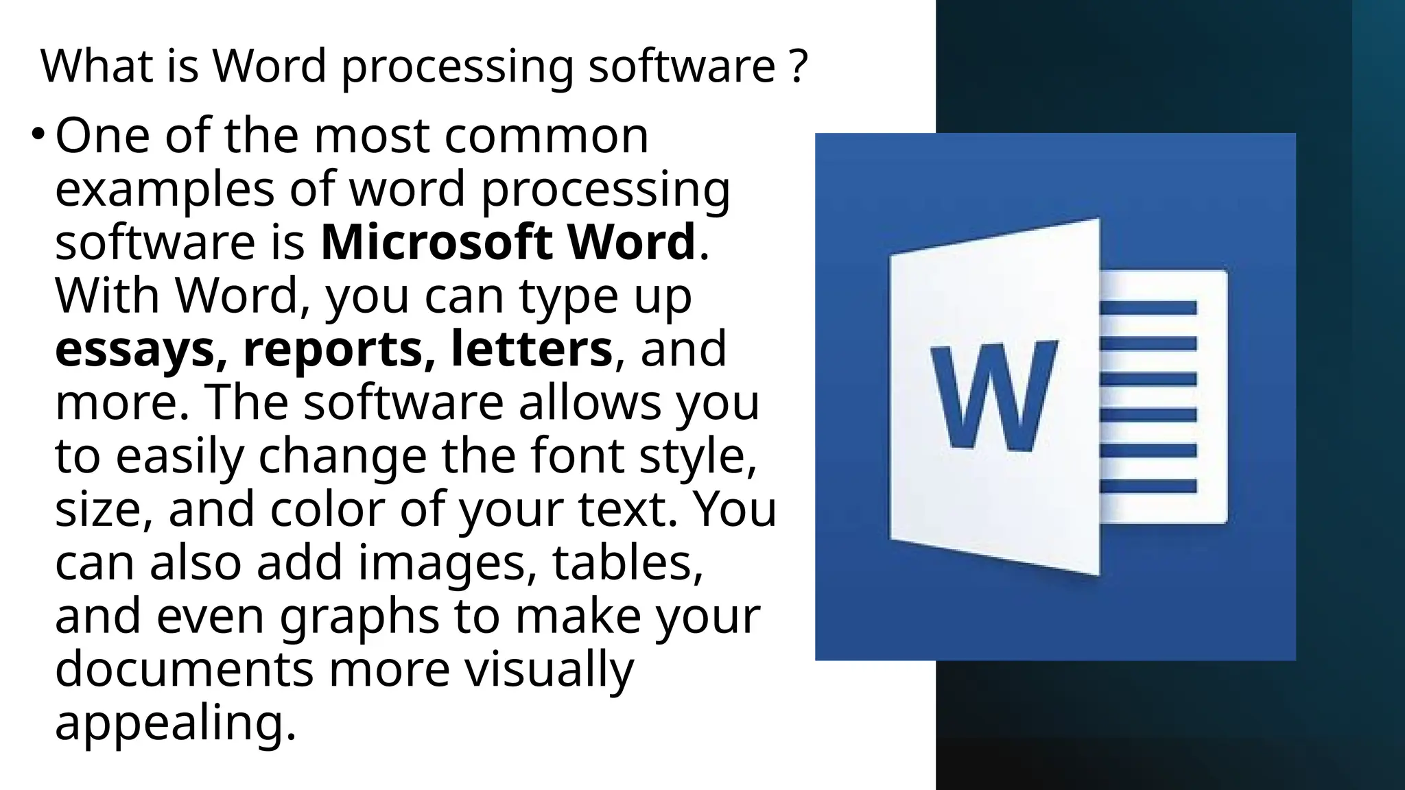 Grade 7 ICT Lesson 6 - Word Processing Software (Page Break, Auto ...
