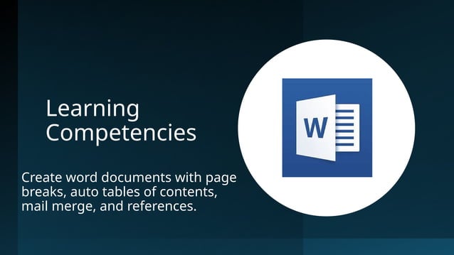 Grade 7 ICT Lesson 6 - Word Processing Software (Page Break, Auto ...