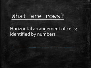 spreadsheet.ppt | Technology & Computing