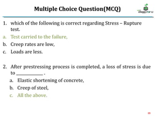 Lesson 62 and 63 rupture test | PPT