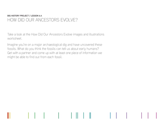 How Did Our Ancestors Evolve? | PDF
