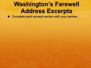 Washington's Farewell | PPTX