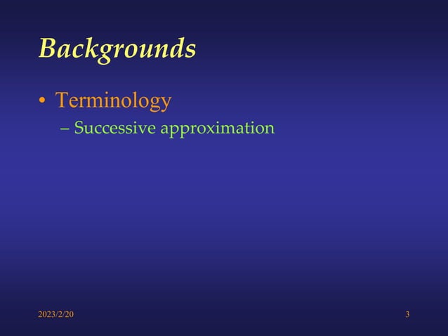 Lesson 6 Analog To Digital Converters Lecture 3 Ppt