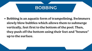 LESSON 6 Basic Skills Drills in Swimming | PDF