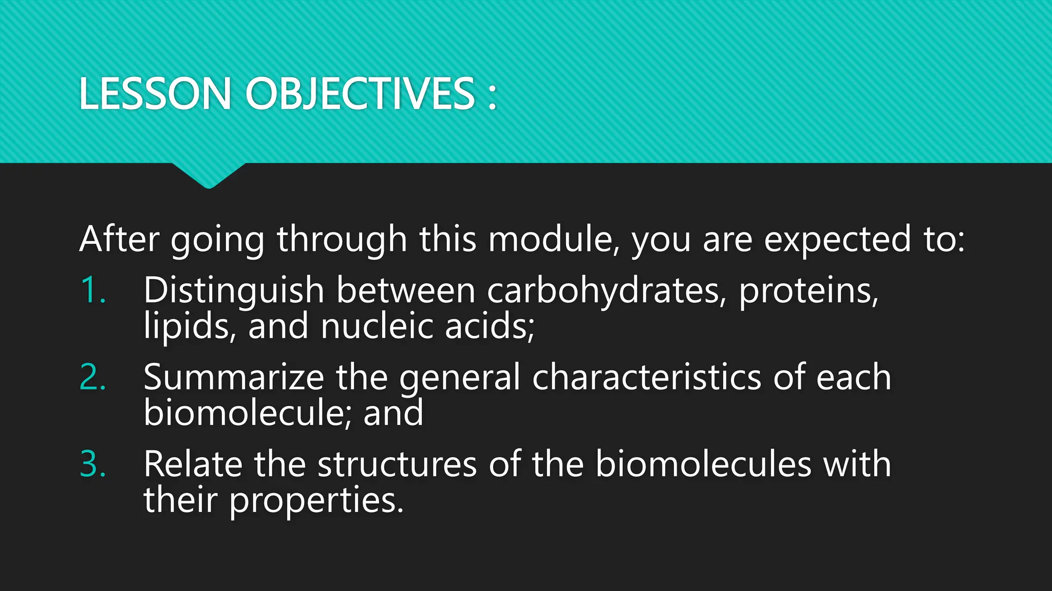 Lesson 6 Biomolecules of Physical Science Module.pptx