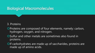Lesson 6 Biomolecules of Physical Science Module.pptx