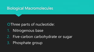 Lesson 6 Biomolecules of Physical Science Module.pptx