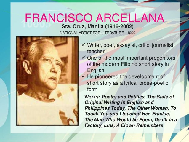 National Artists for Literature and their Contributions