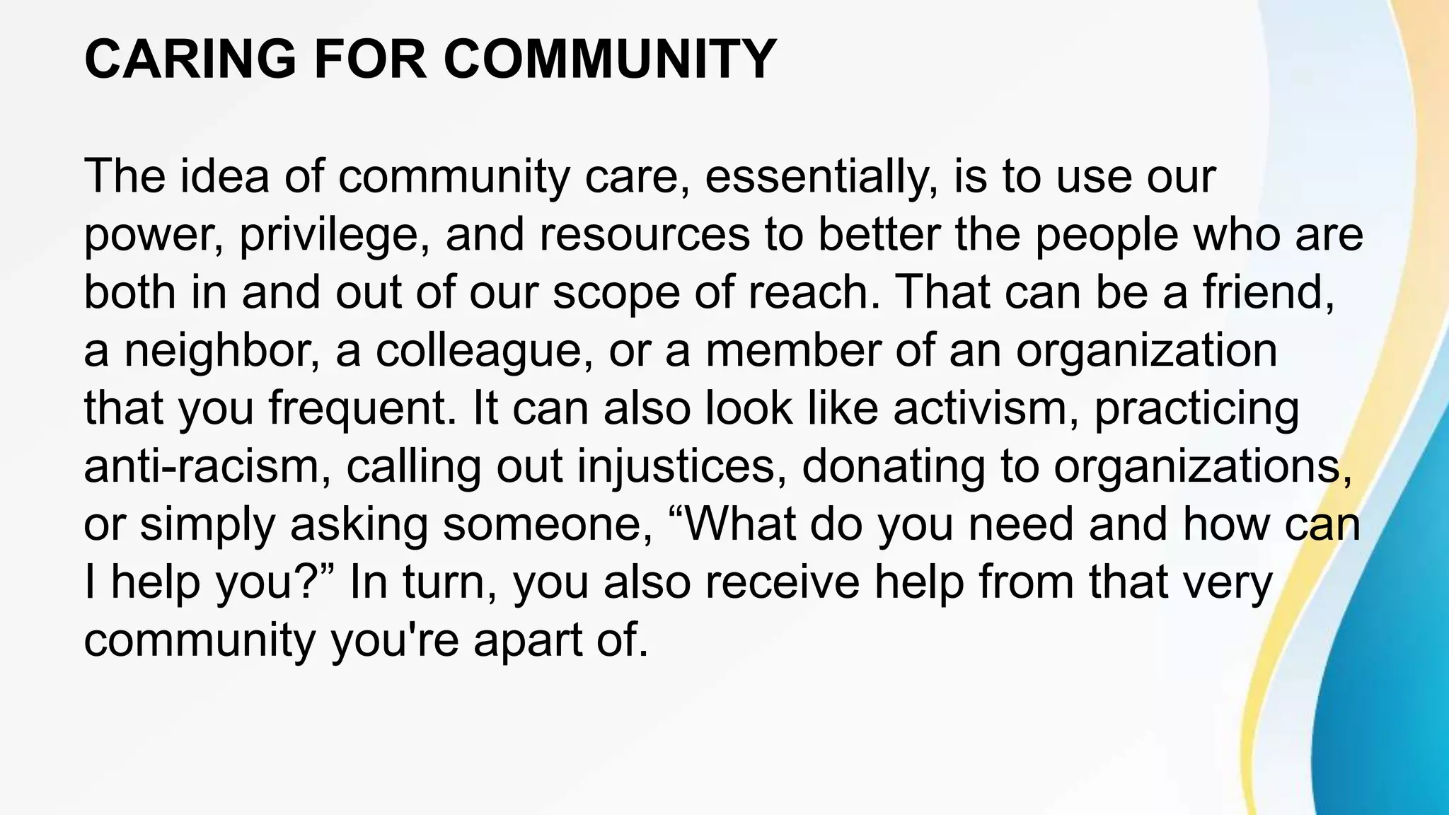 LESSON 6 CARING FOR COMMUNITY.pptx