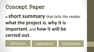 Concept Paper | PPTX