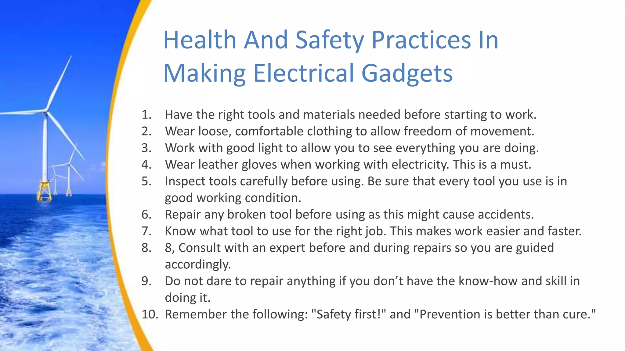 Lesson 6 conducting simple electrical gadgets | PPTX