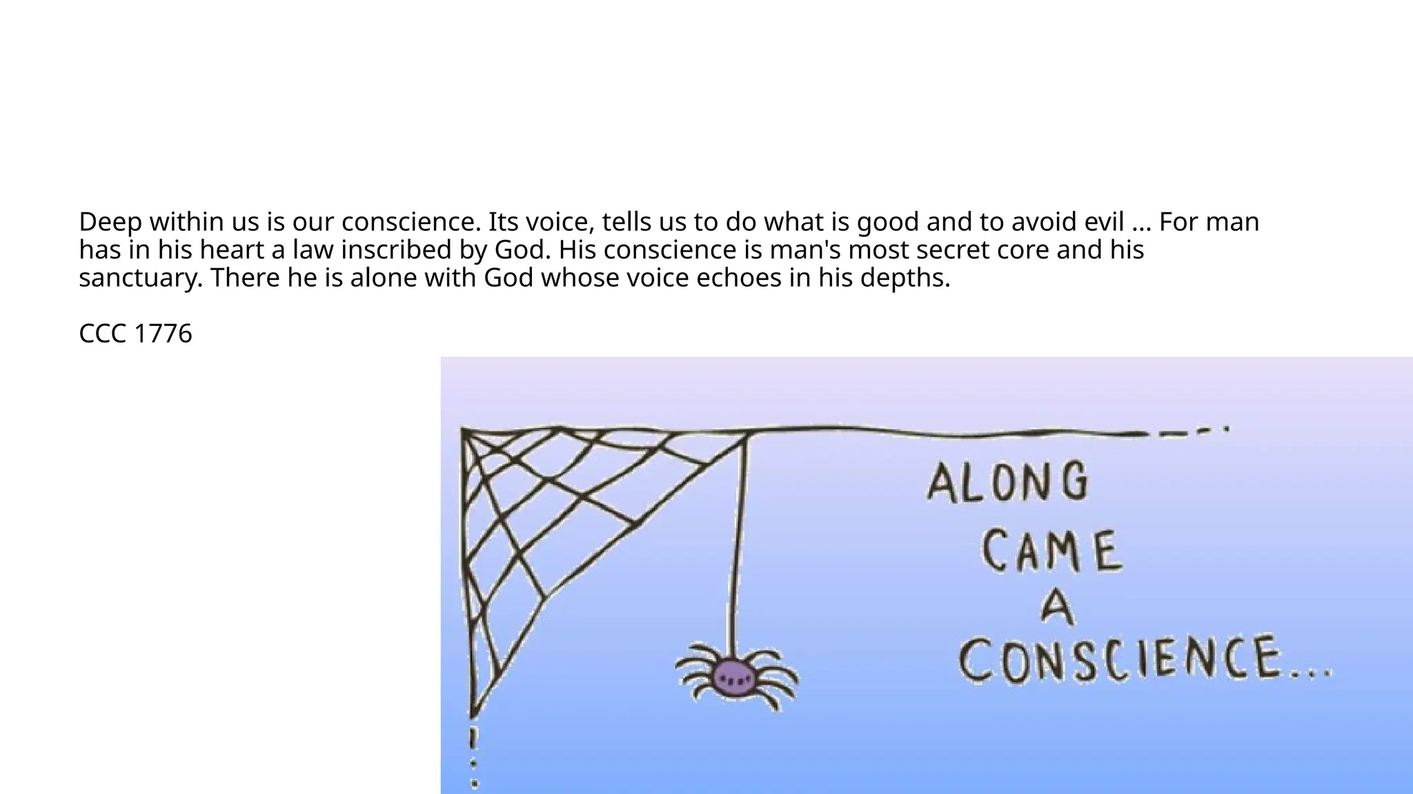 Religion 4 week 5lesson 6 conscience.pptx | Christianity | Religion ...