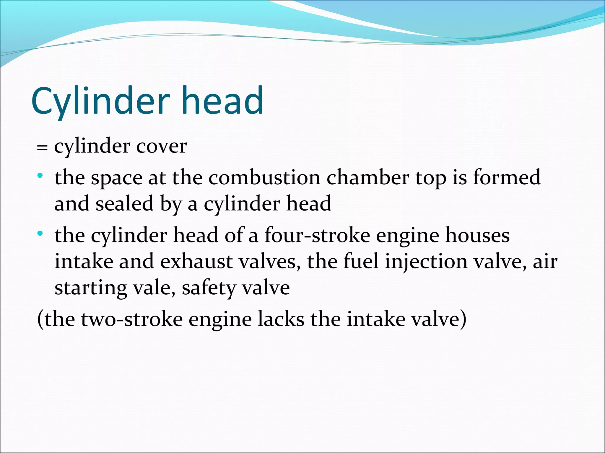 Lesson6 diesel enginecomponents | PPT