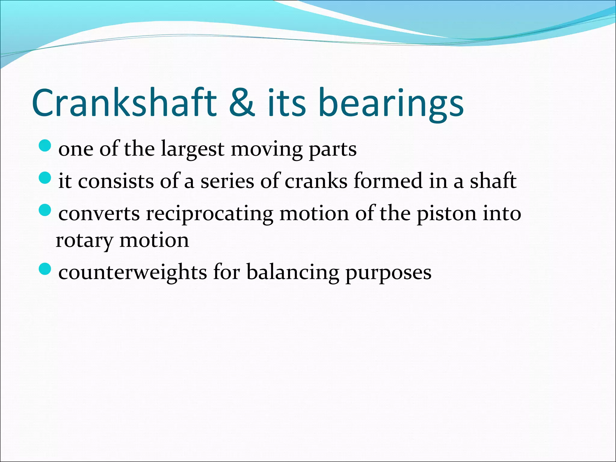 Lesson6 diesel enginecomponents | PPT