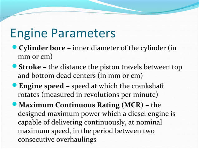 Lesson6 diesel enginecomponents | PPT