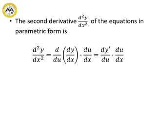 Lesson 6 differentials parametric-curvature | PPT