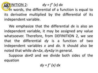 Lesson 6 differentials parametric-curvature | PPT