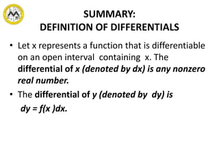 Lesson 6 differentials parametric-curvature | PPT