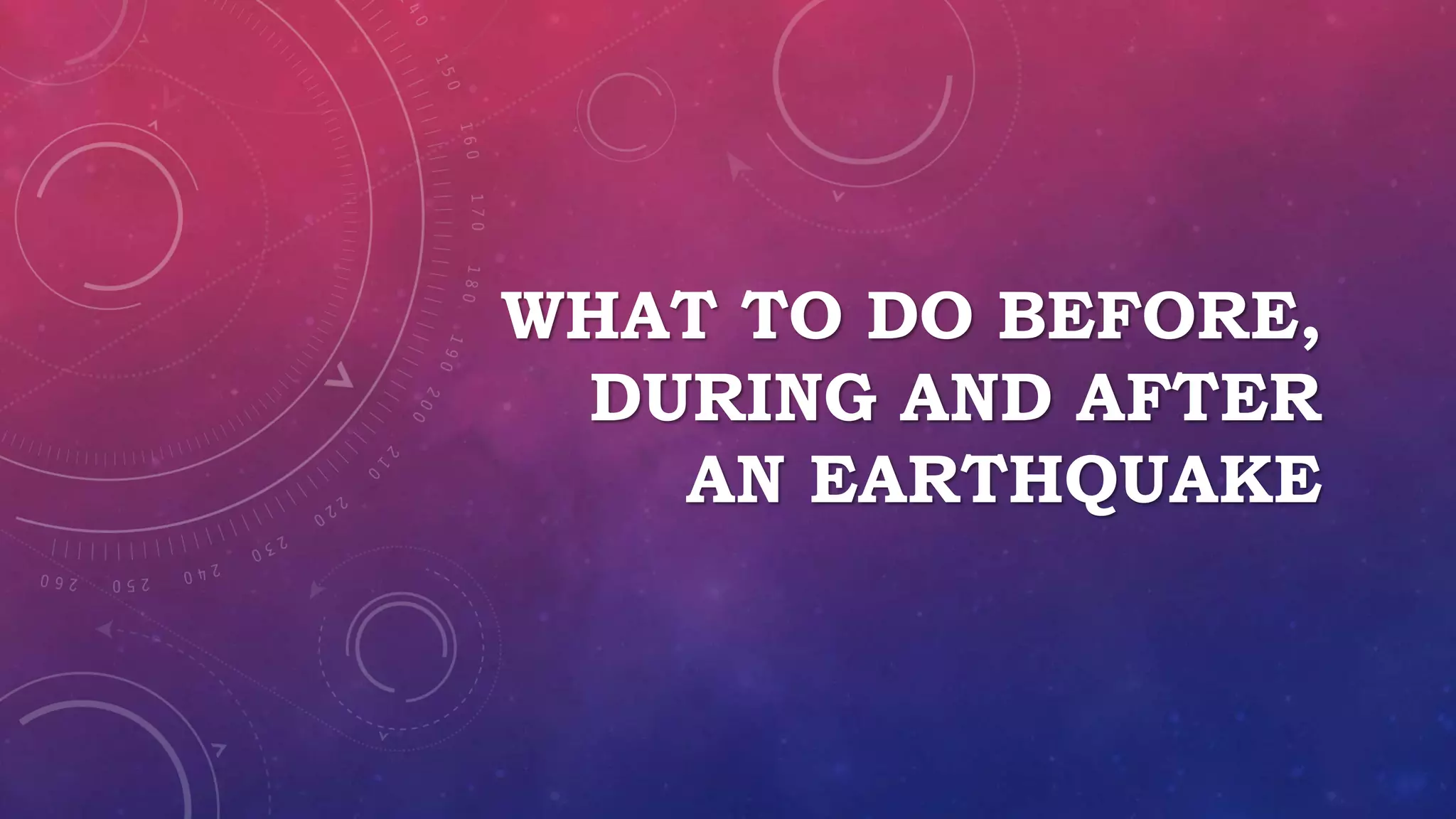 DRRR: Earthquake Hazards | PPTX